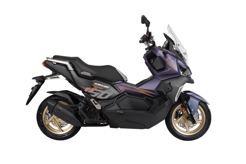 2026 SYM Husky 150 SE Malaysia Indigo Blue - 4 - Paul Tan's Automotive News