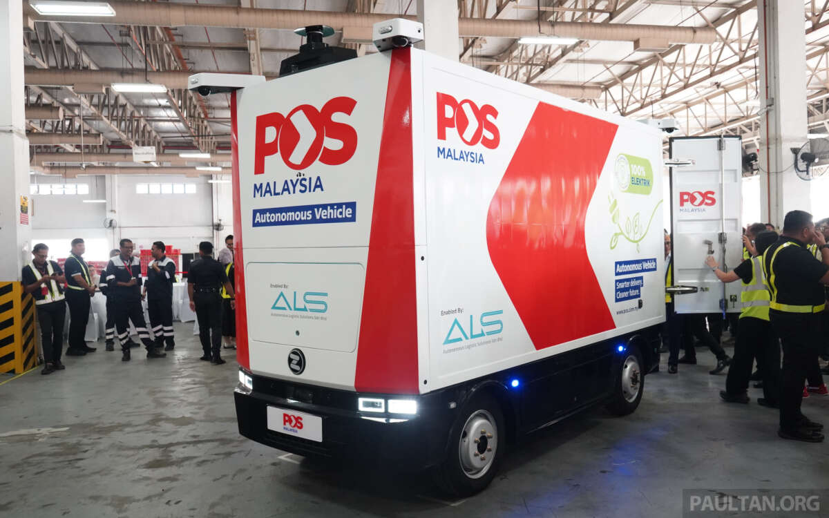 Pos Malaysia Autonomous Vehicle launch-5 - Paul Tan's Automotive News