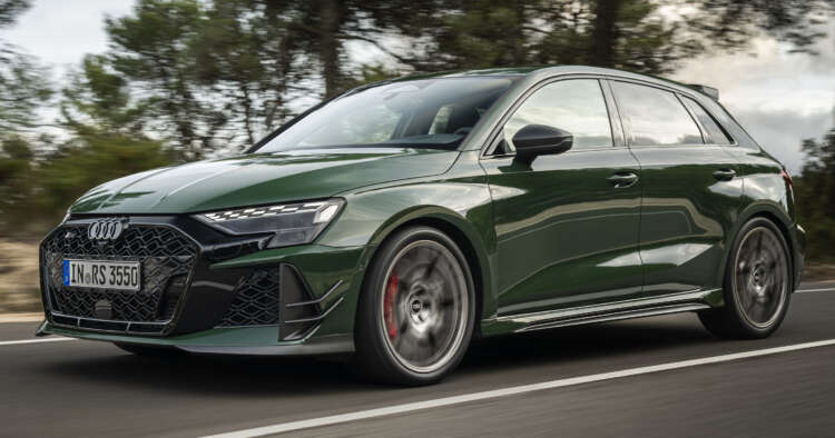 Audi RS3 Competition Limited celebrates 50 years of the 5-cylinder ...
