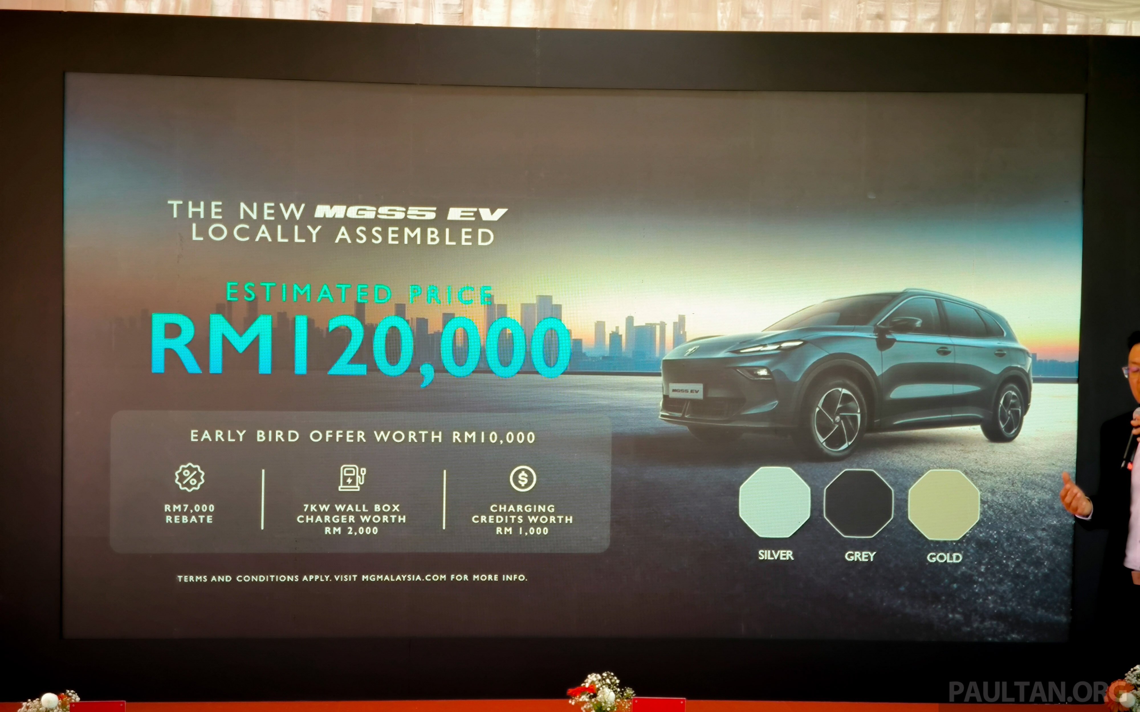 CKD MG S5 EV rolls off EPMB Melaka plant - extra 35 PS/100 Nm, Lux only ...