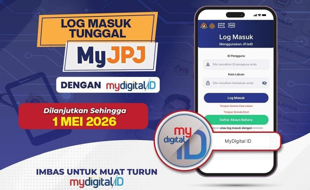 MyDigital ID will be sole MyJPJ login effective May 1 - paultan.org