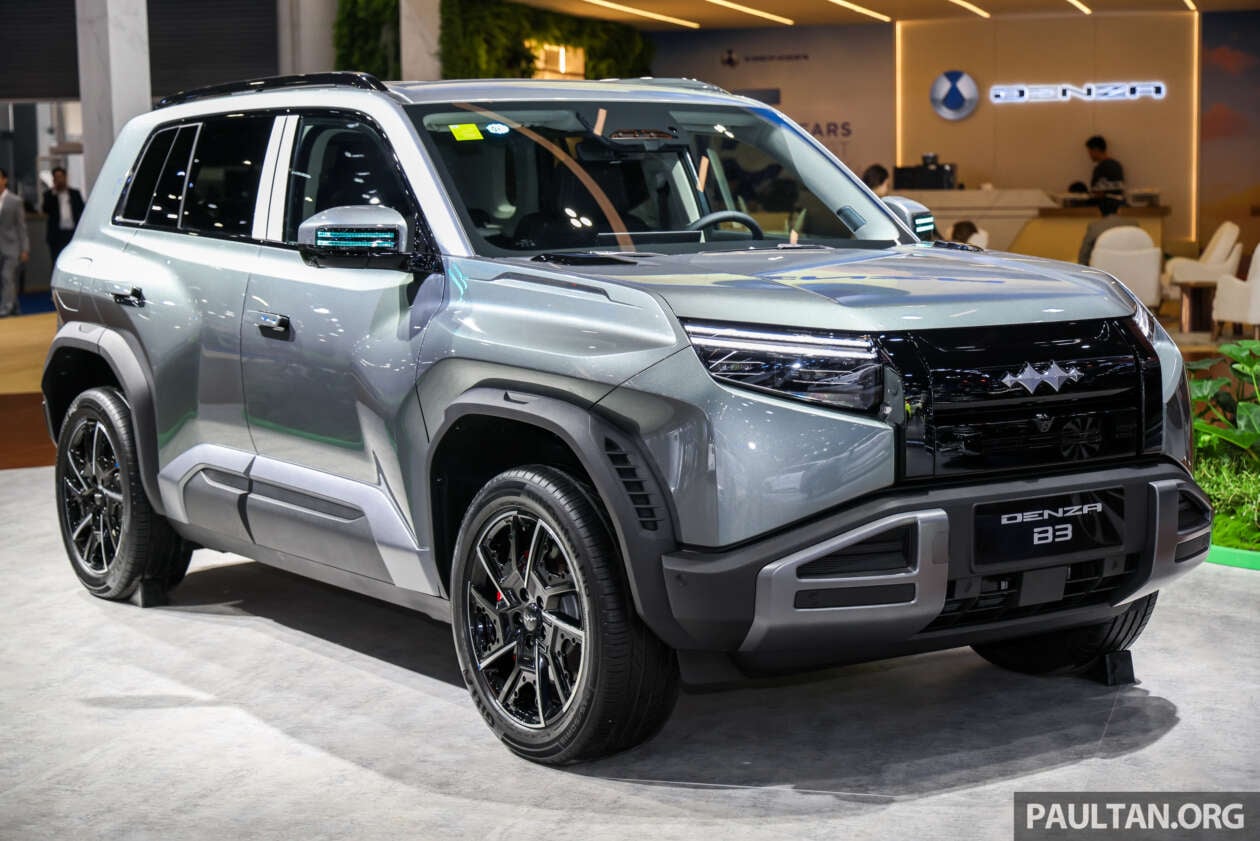 Denza B3 in Thailand – BYD Tai 3 has military looks, is actually a C ...
