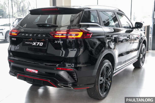 Proton X70 Sport Edition - special run limited to 600 units, based on ...