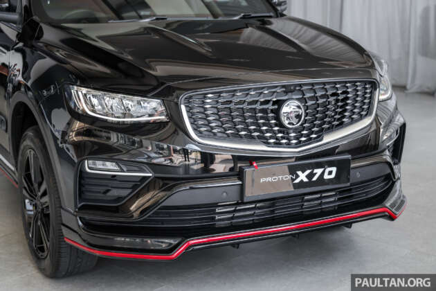 Proton X70 Sport Edition - special run limited to 600 units, based on ...