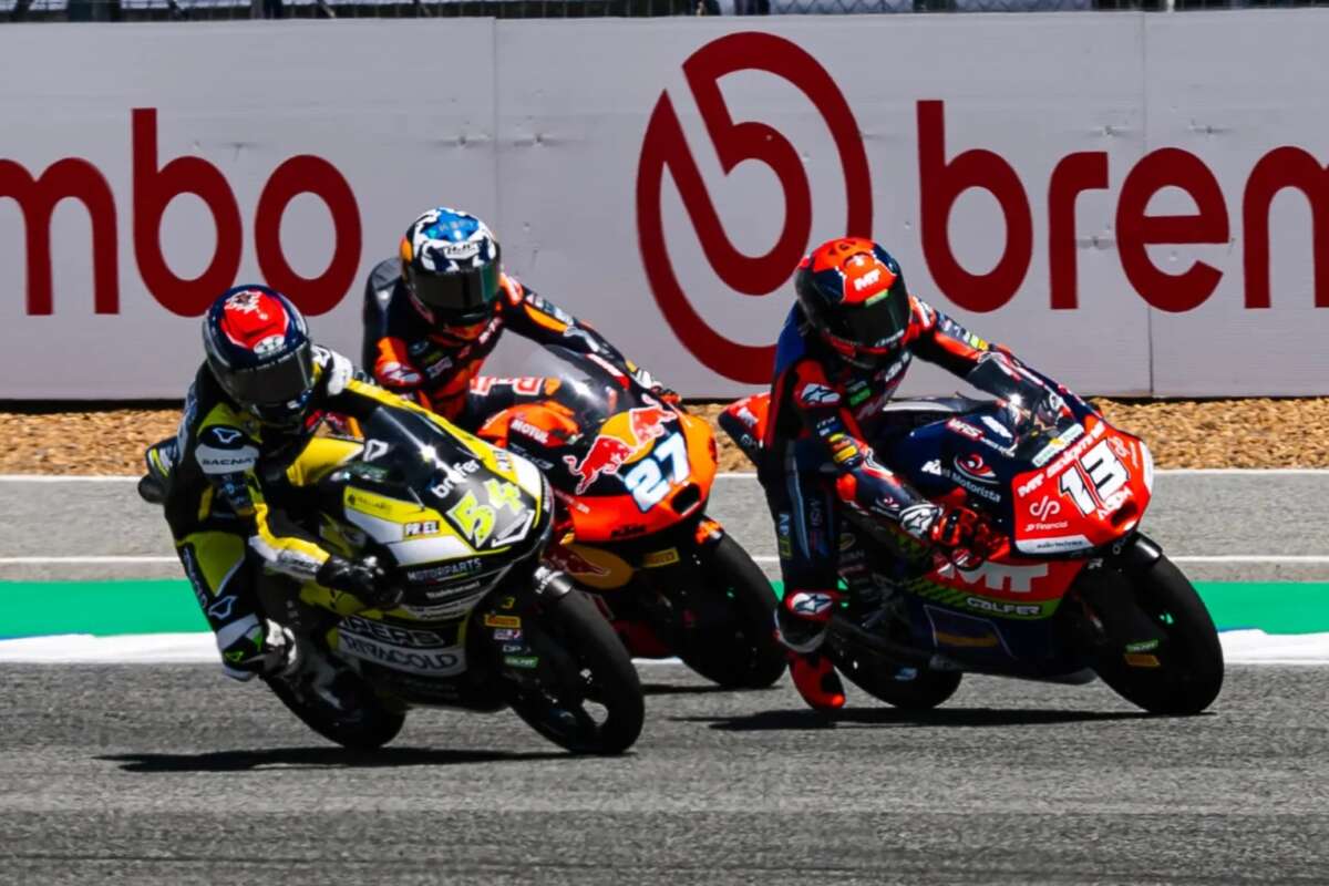 Malaysian Hakim Danish grabs maiden Moto3 podium - paultan.org