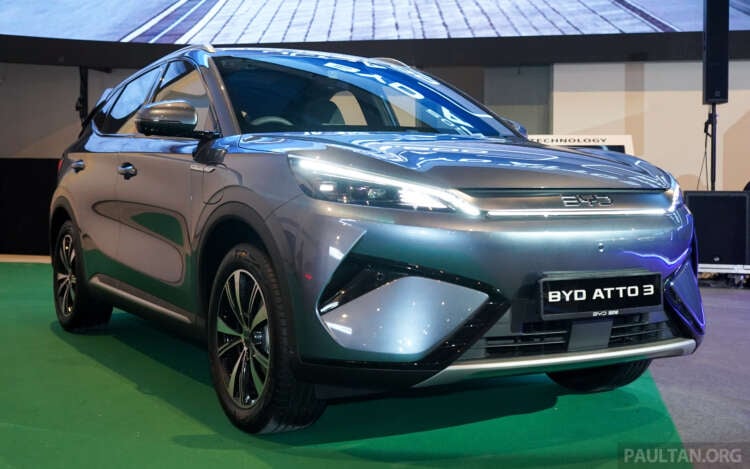 2026 BYD Atto 3 facelift in Malaysia – FWD/RWD Evo, up to 313 PS, 510 ...