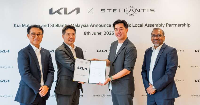 Kia Malaysia signs agreement with Stellantis Malaysia for CKD local ...