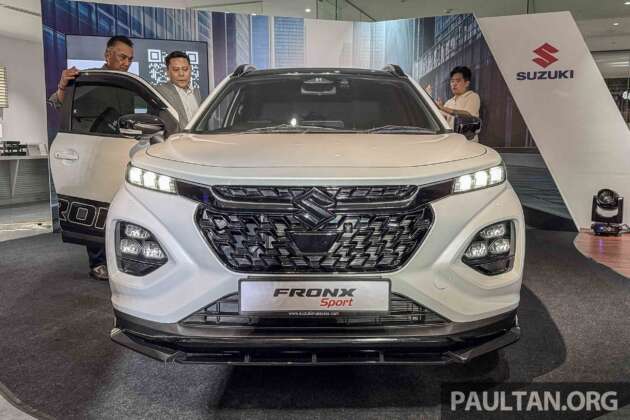 Suzuki Fronx Sport launched in Malaysia – B-segment SUV dressed up, at ...