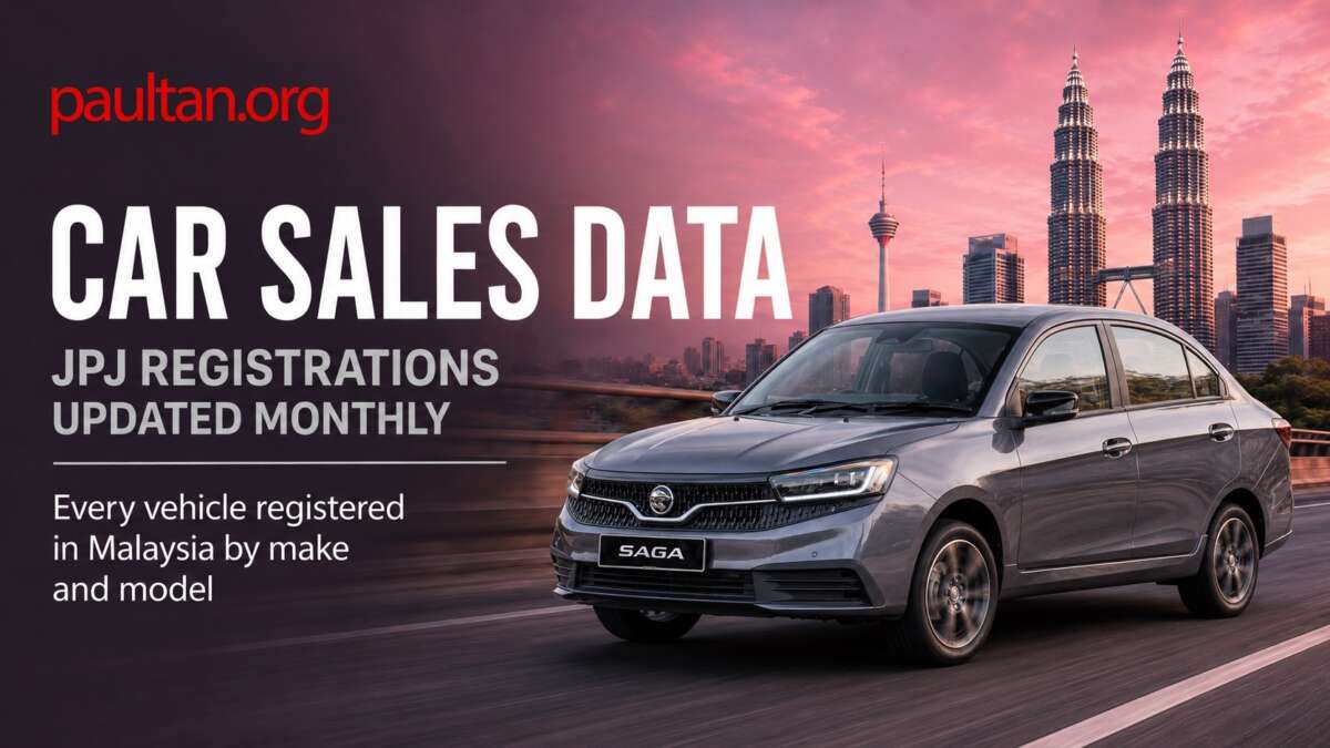 paultan.org Car Sales Data is live - explore every new car registered ...