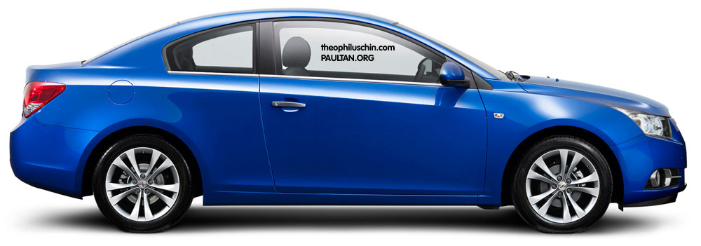 Chevrolet-Cruze-Coupe-Side - Paul Tan's Automotive News