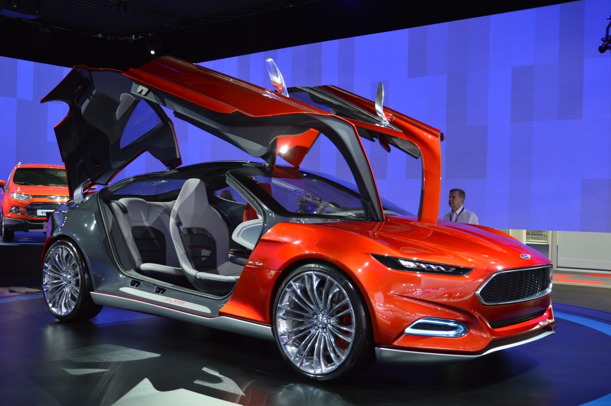 Ford Evos concept spreads its wings in Sydney - paultan.org